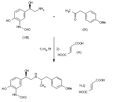 Eformoterol fumarate, Formoterol fumarate, CGP-25827A(free base), YM ...