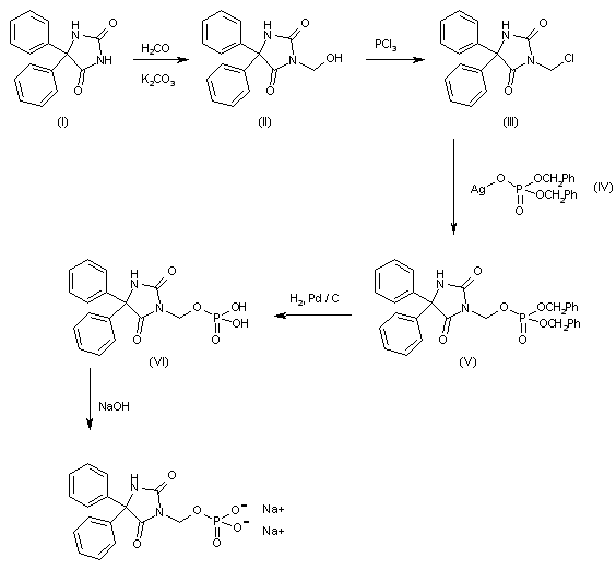 Phosphenytoin sodium, Fosphenytoin sodium, ACC-9653-010, CI-982, ACC ...