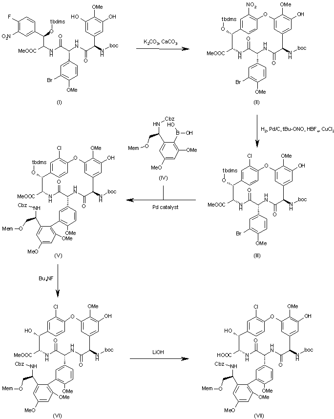 Teichomycin, Teicoplanin, MDL-507, Targocid, Targosid-药物合成数据库