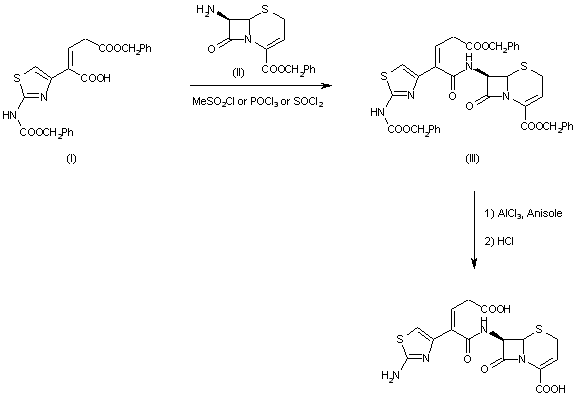 Ceftibuten, Sch-39720, 7432-S, Ceprifran, Keimax, Isocef, Cedax, Ceftem ...