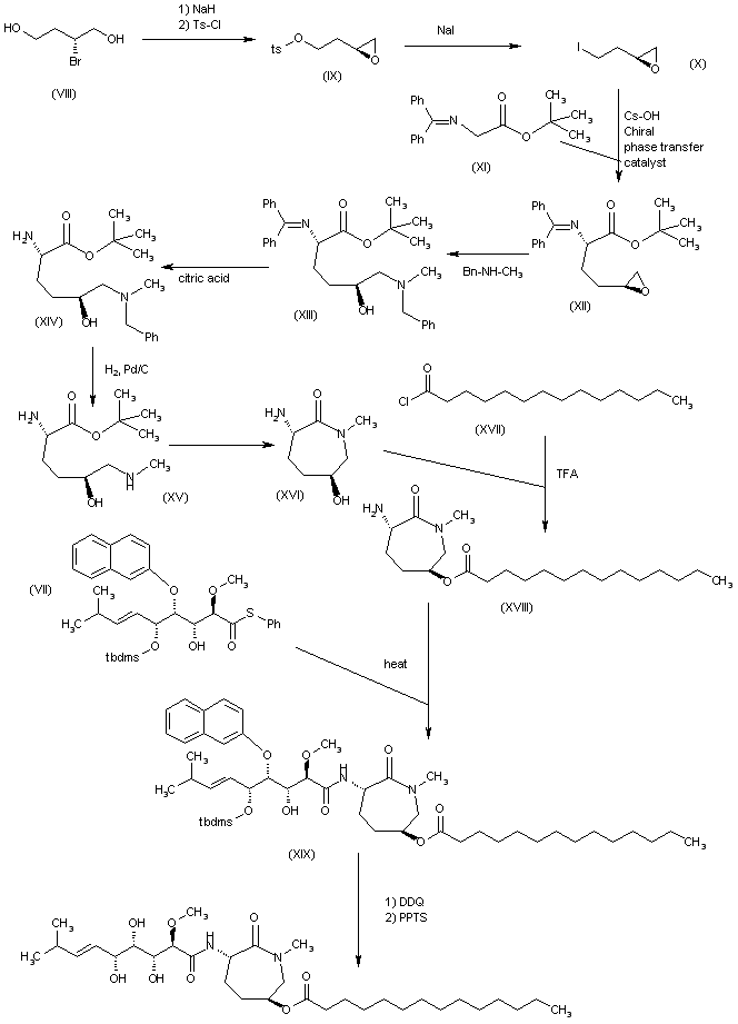 Bengamide B-药物合成数据库