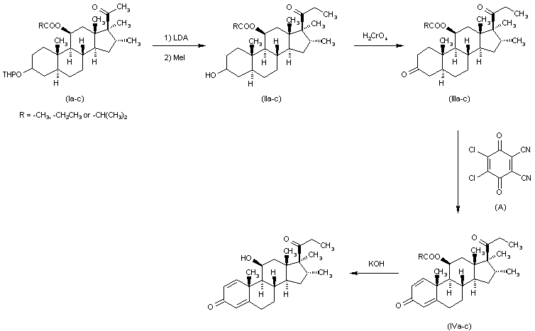 Trimexolone, Rimexolone, Org-6216, Rimexel, Vexol-药物合成数据库