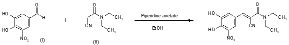Entacapone, COM-998, OR-611, Comtess, Comtan-药物合成数据库
