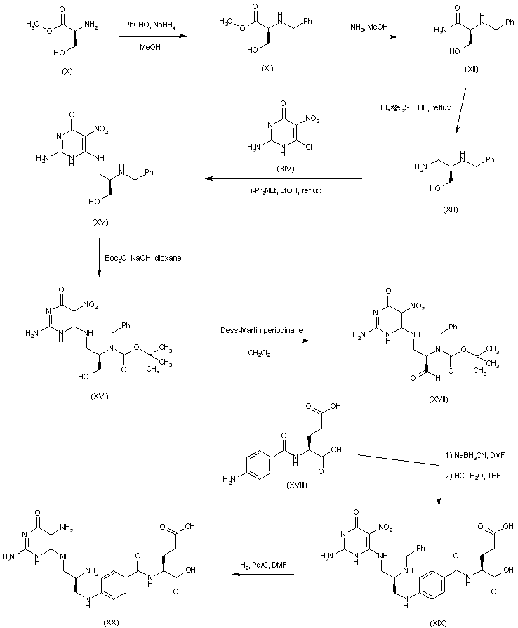 Levofolinate calcium, Levoleucovorin calcium, Isovorin-药物合成数据库