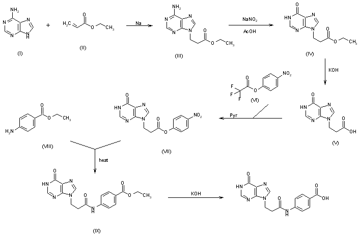 Leteprinim potassium, AIT0082, AIT-082, Neotrofin, Neotrophin-药物合成数据库