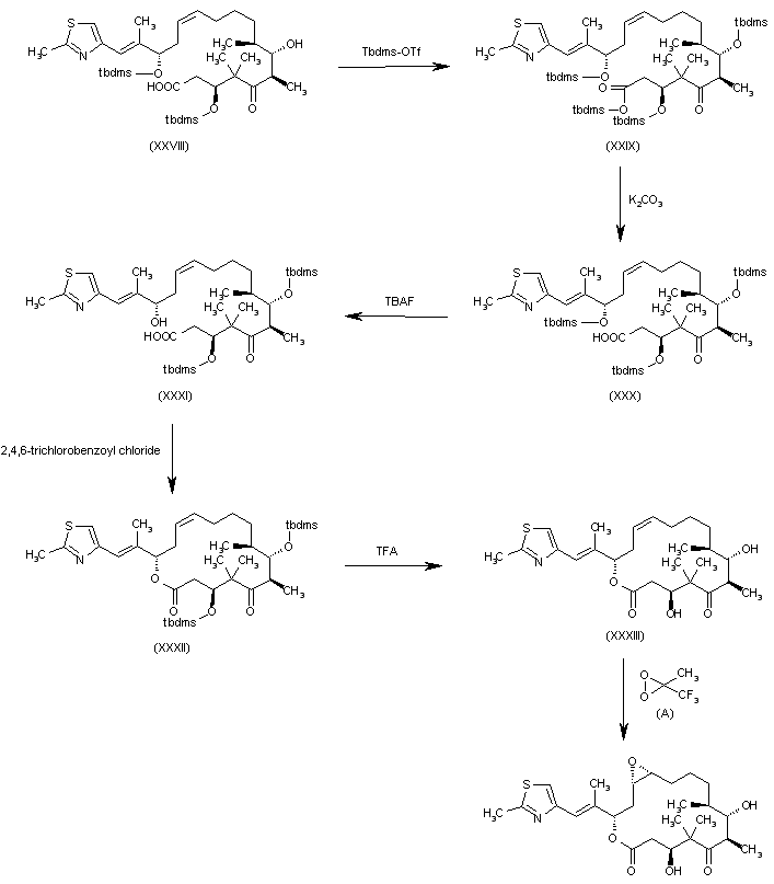 Epothilone A, Epothilone A-药物合成数据库