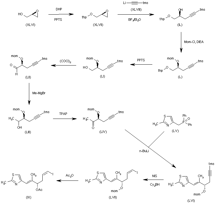 Epothilone A, Epothilone A-药物合成数据库