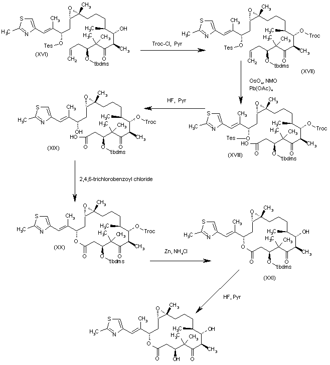 Epothilone A, Epothilone A-药物合成数据库