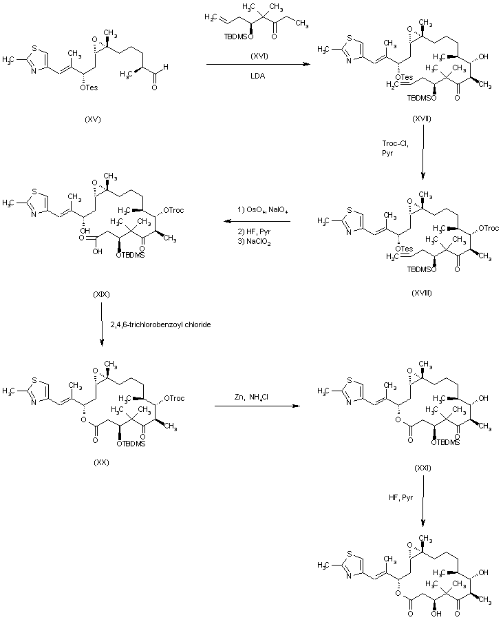 Epothilone A, Epothilone A-药物合成数据库