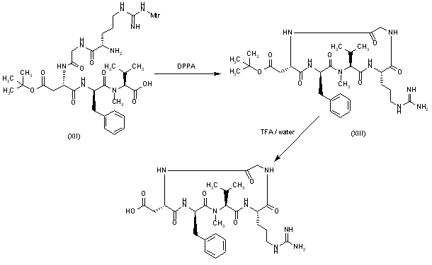 Cilengitide, NSC-707544, EMD-85189, EMD-121974-药物合成数据库