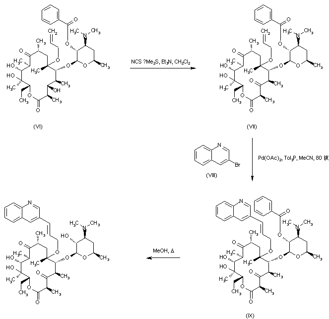 Cethromycin, A-195773.0, ABT-773-药物合成数据库