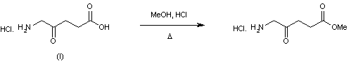 Methyl aminolevulinate, Aminolevulinic acid methyl ester, ALA Me ester ...