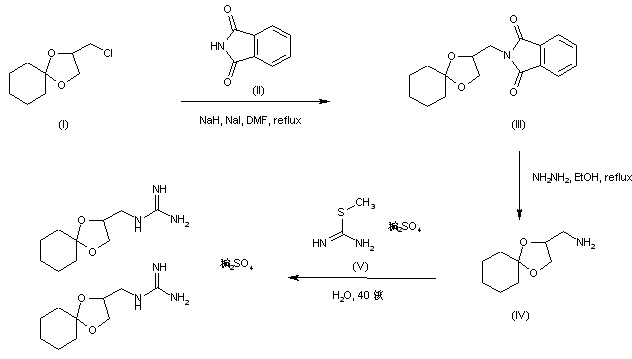 Guanadrel sulfate, U-28288D, CL-1388R, Hylorel-药物合成数据库