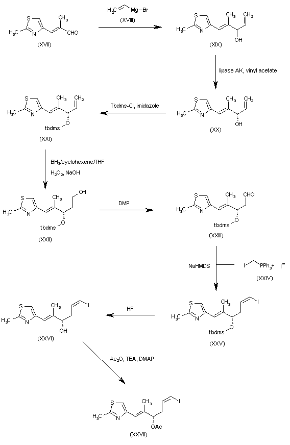 Epothilone A, Epothilone A-药物合成数据库