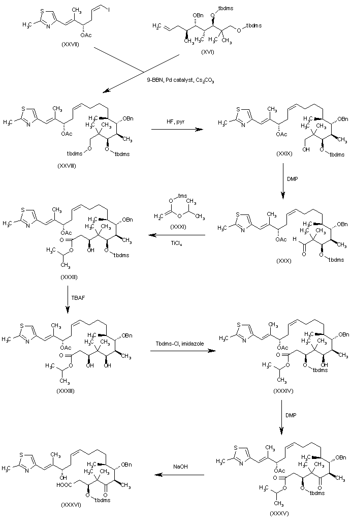 Epothilone A, Epothilone A-药物合成数据库