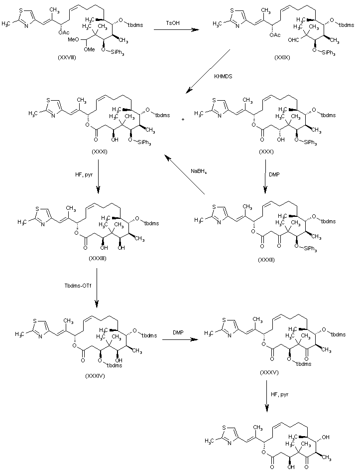 Epothilone A, Epothilone A-药物合成数据库