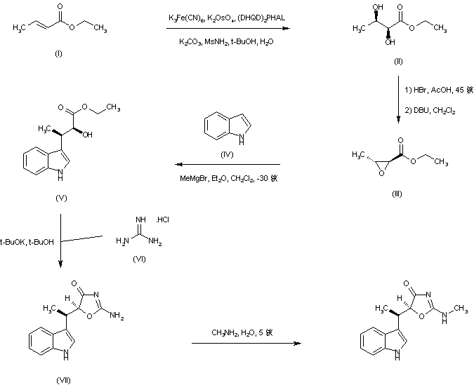 Indolmycin, PA-155A, TAK-083-药物合成数据库